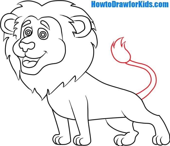 How to Draw a Lion for Kids - Easy Drawing Tutorial How to Draw a Lion for Kids - Easy Drawing Tutorial